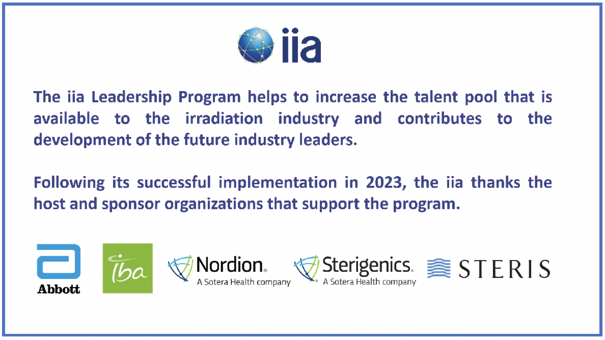 iia Leadership Program 2023 has completed the first two stages ...
