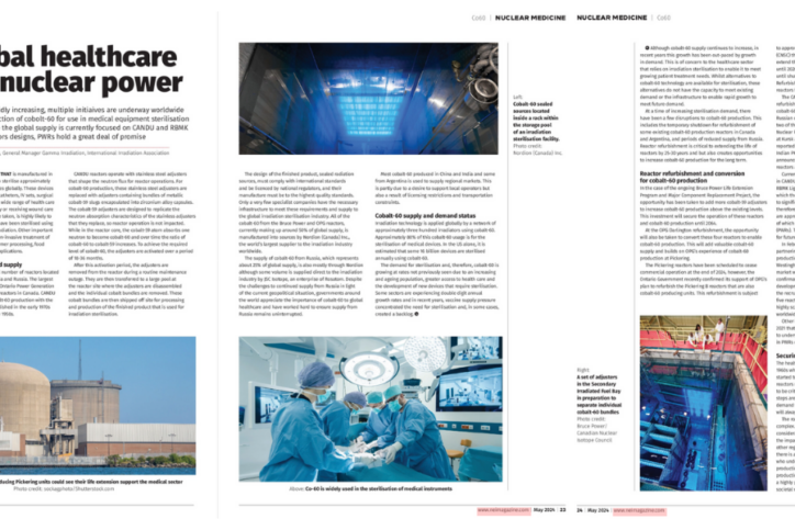 Beneficial Uses of Cobalt-60 - INTERNATIONAL IRRADIATION ASSOCIATION