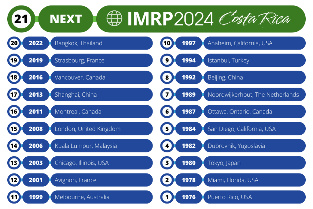 Previous IMRPs - INTERNATIONAL IRRADIATION ASSOCIATION